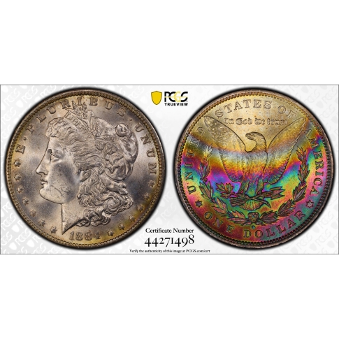 Collectors Corner - 1884-O $1 MS65+ PCGS - #66078995